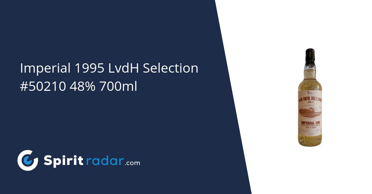 Imperial 1995 LvdH Selection #50210 48% 700ml - Spirit Radar
