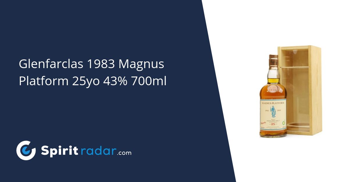 Glenfarclas 1983 Magnus Platform 25yo 43% 700ml - Spirit Radar