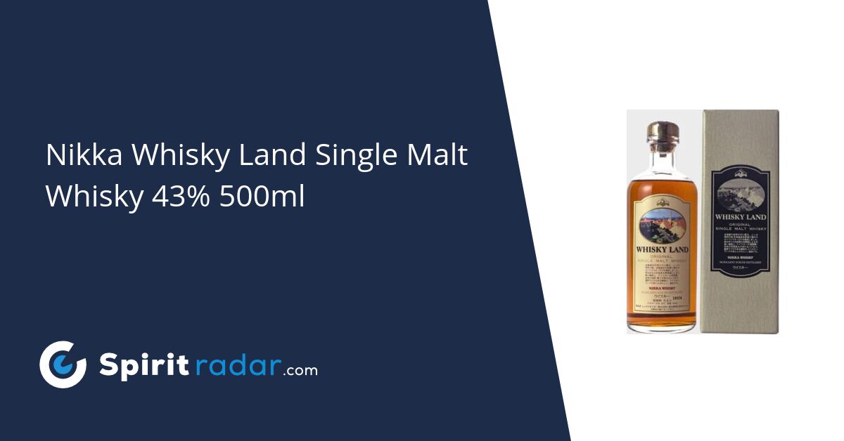 Nikka Whisky Land Single Malt Whisky 43% 500ml - Spirit Radar