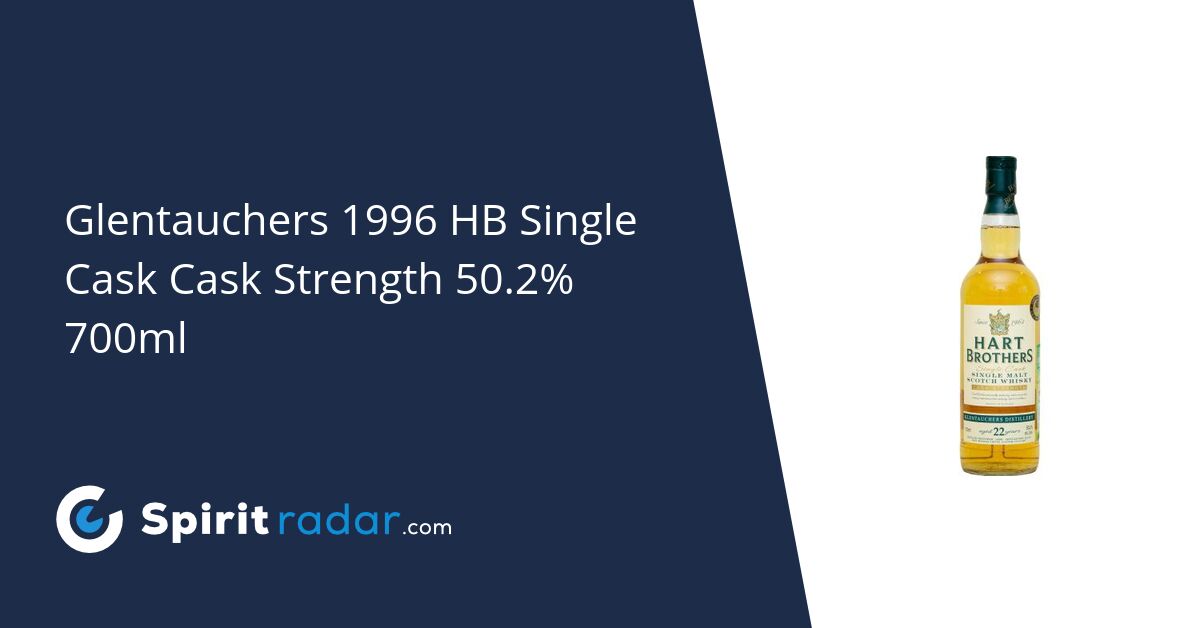 Glentauchers 1996 HB Single Cask Cask Strength 50.2% 700ml - Spirit Radar