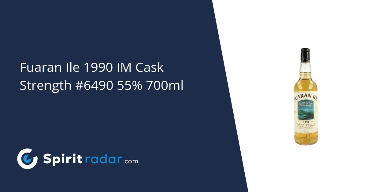 Fuaran Ile 1990 IM Cask Strength #6490 55% 700ml - Spirit Radar