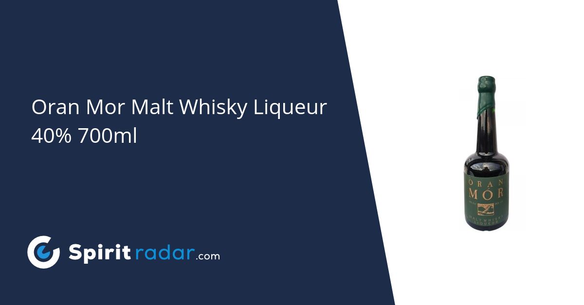 Oran Mor Malt Whisky Liqueur 40% 700ml - Spirit Radar