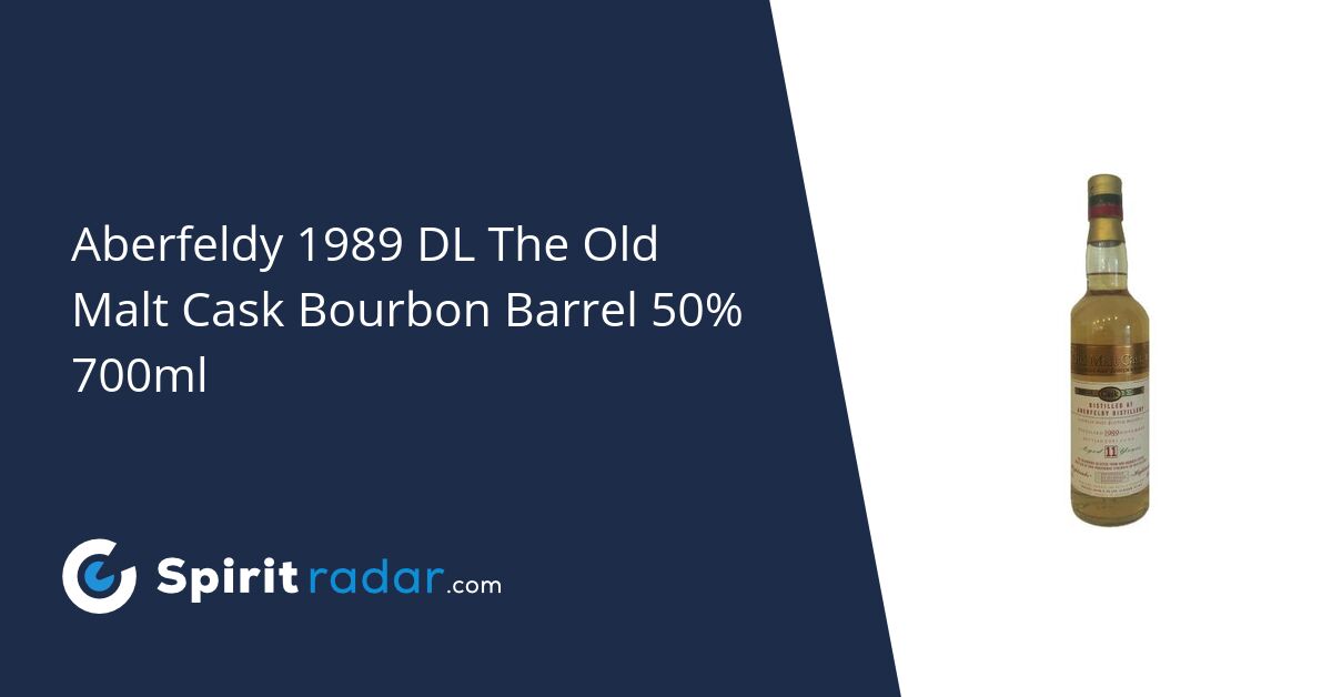 Aberfeldy 1989 DL The Old Malt Cask Bourbon Barrel 50% 700ml - Spirit Radar
