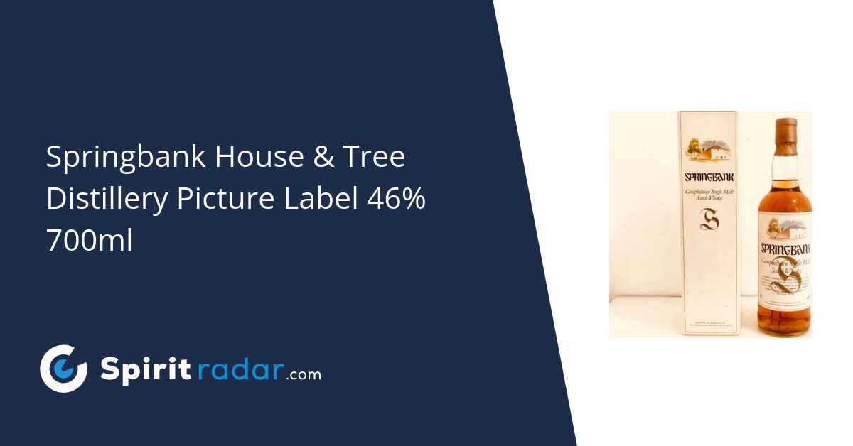 Springbank House & Tree Distillery Picture Label 46% 700ml - Spirit Radar