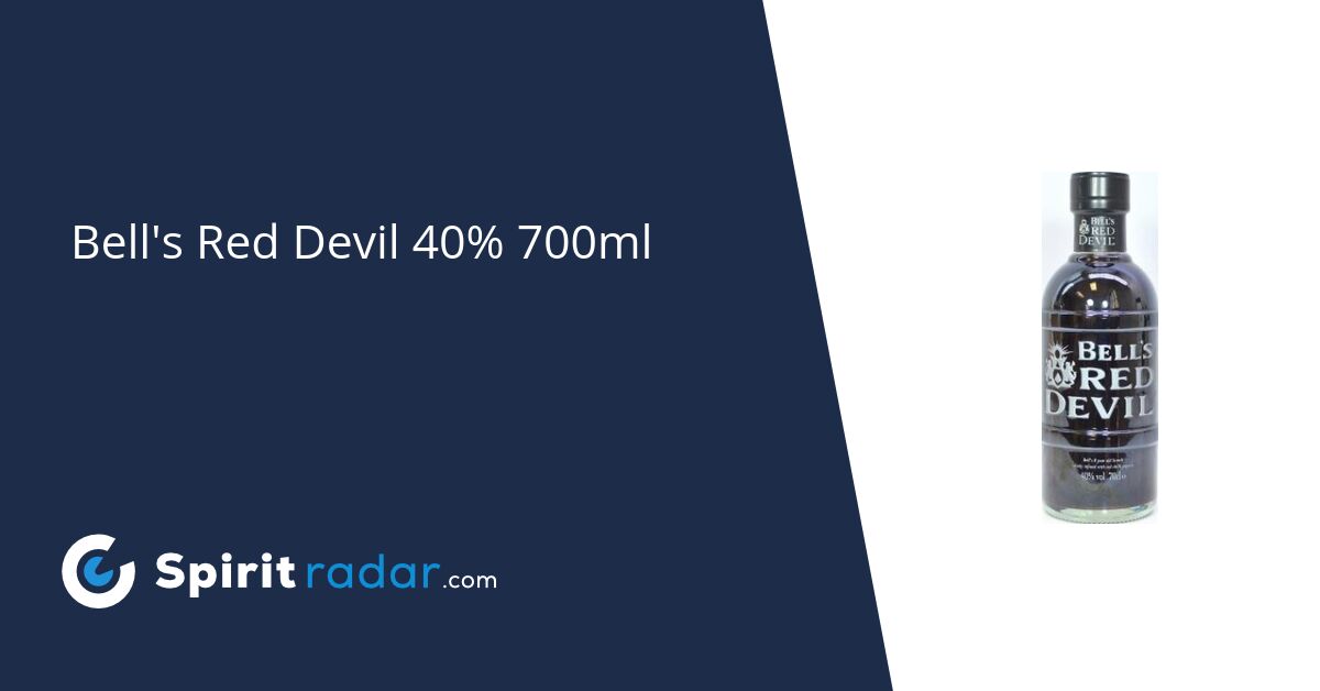 Bell's Red Devil 40% 700ml - Spirit Radar