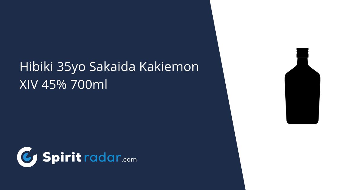 Hibiki 35yo Sakaida Kakiemon XIV 45% 700ml - Spirit Radar
