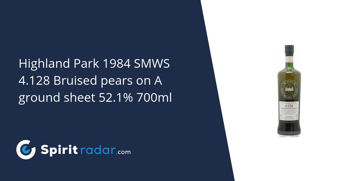 Highland Park 1984 SMWS 4.128 Bruised pears on A ground sheet Refill ...