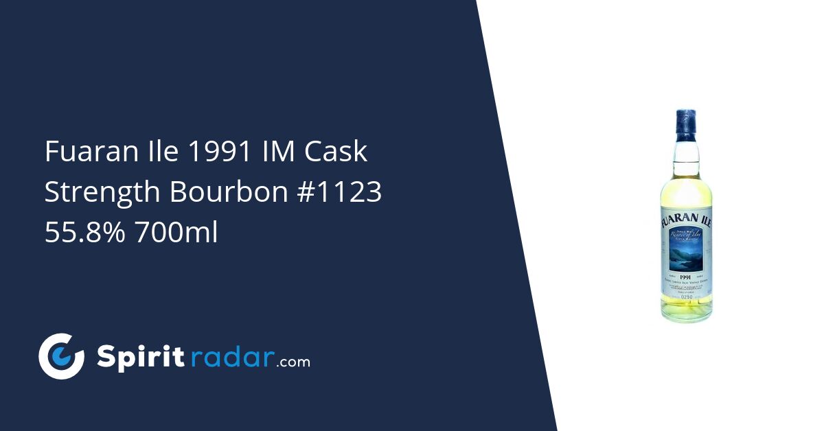 Fuaran Ile 1991 IM Cask Strength Bourbon #1123 55.8% 700ml - Spirit Radar