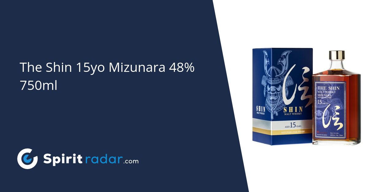 The Shin 15yo Mizunara 48% 750ml - Spirit Radar