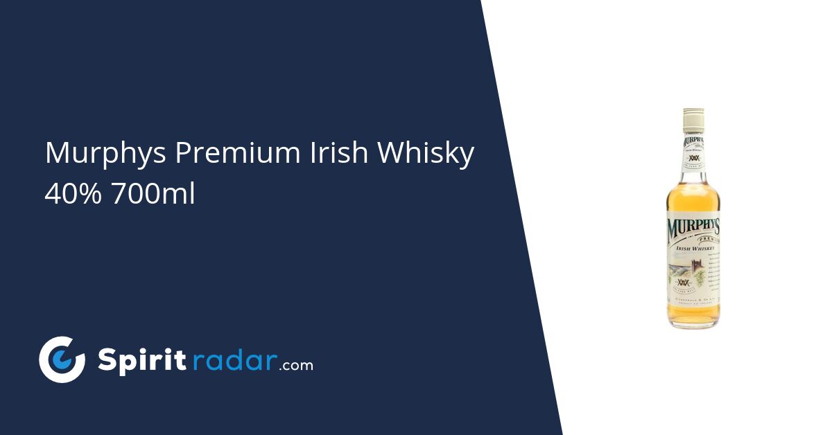 Murphys Premium Irish Whisky 40% 700ml - Spirit Radar