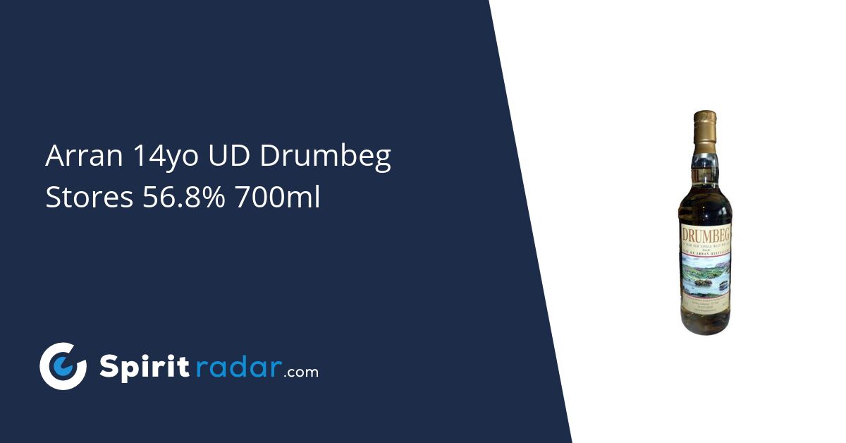 Arran 14yo UD Drumbeg Stores 56.8% 700ml - Spirit Radar