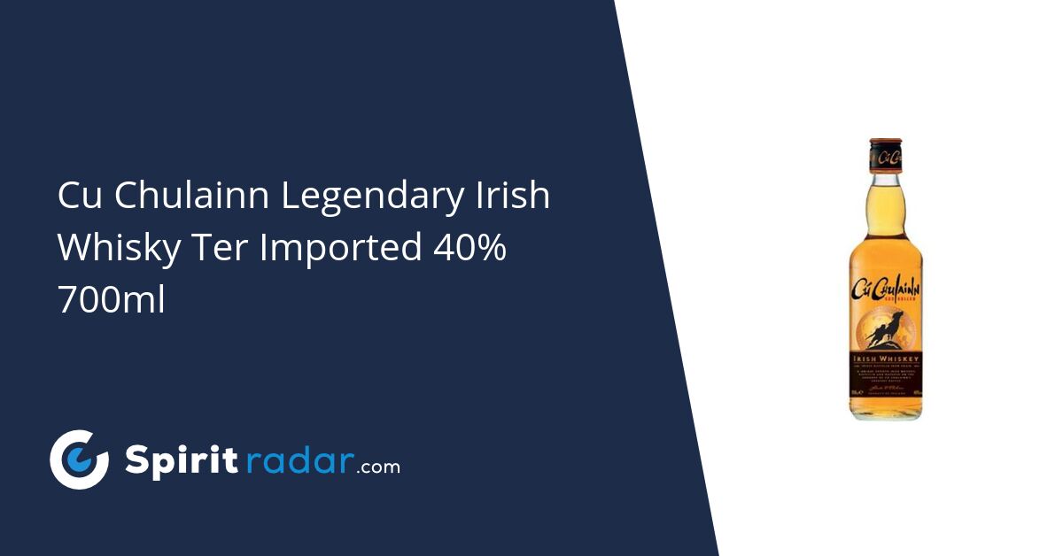 Cu Chulainn Legendary Irish Whisky Ter Imported 40% 700ml - Spirit Radar