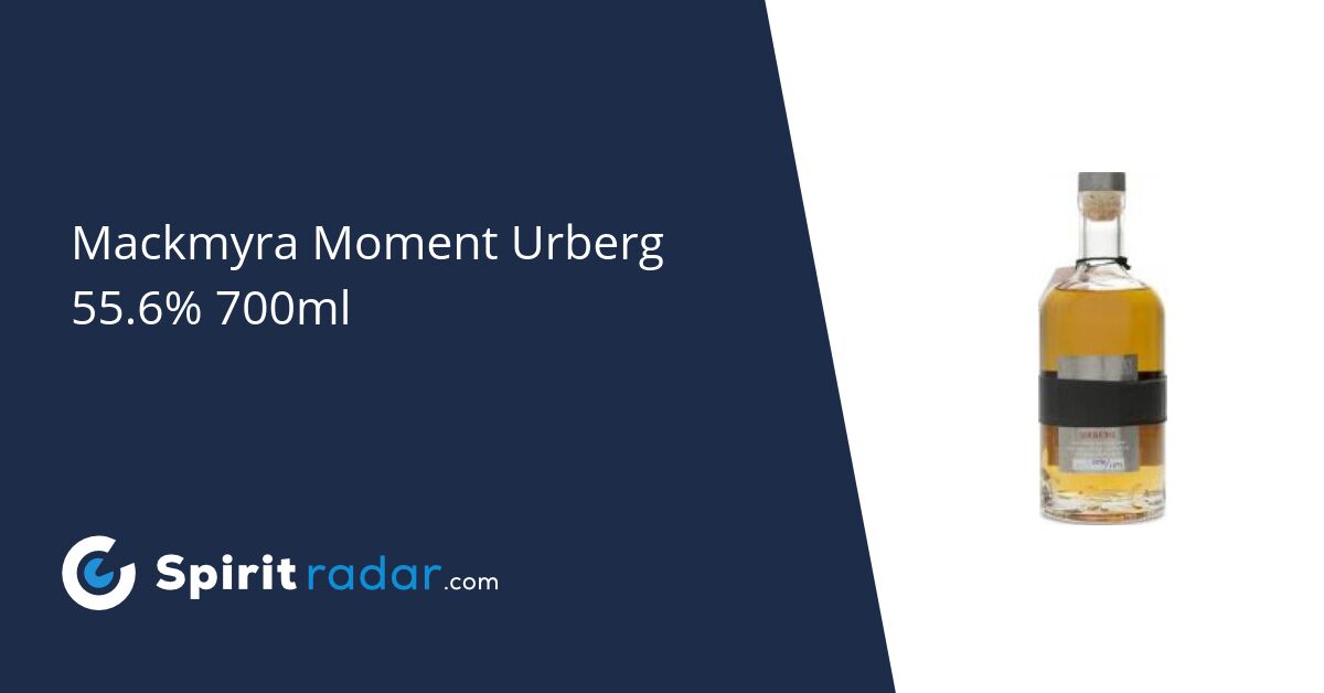 Mackmyra Moment Urberg 55.6% 700ml - Spirit Radar