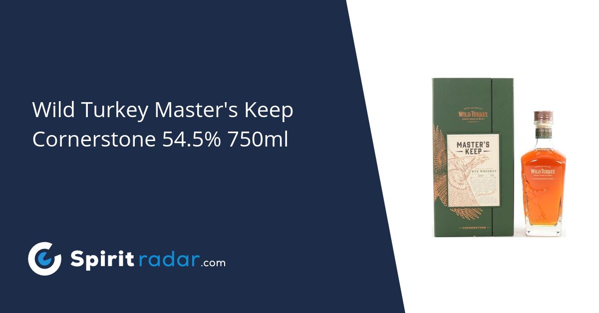 Wild Turkey Master's Keep Cornerstone 54.5% 750ml - Spirit Radar