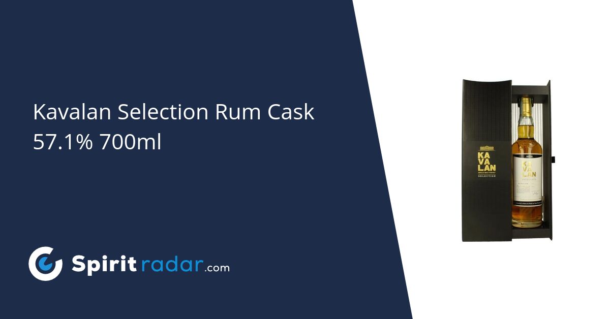 Kavalan Selection Rum Cask M111104067A 57.1% 700ml - Spirit Radar