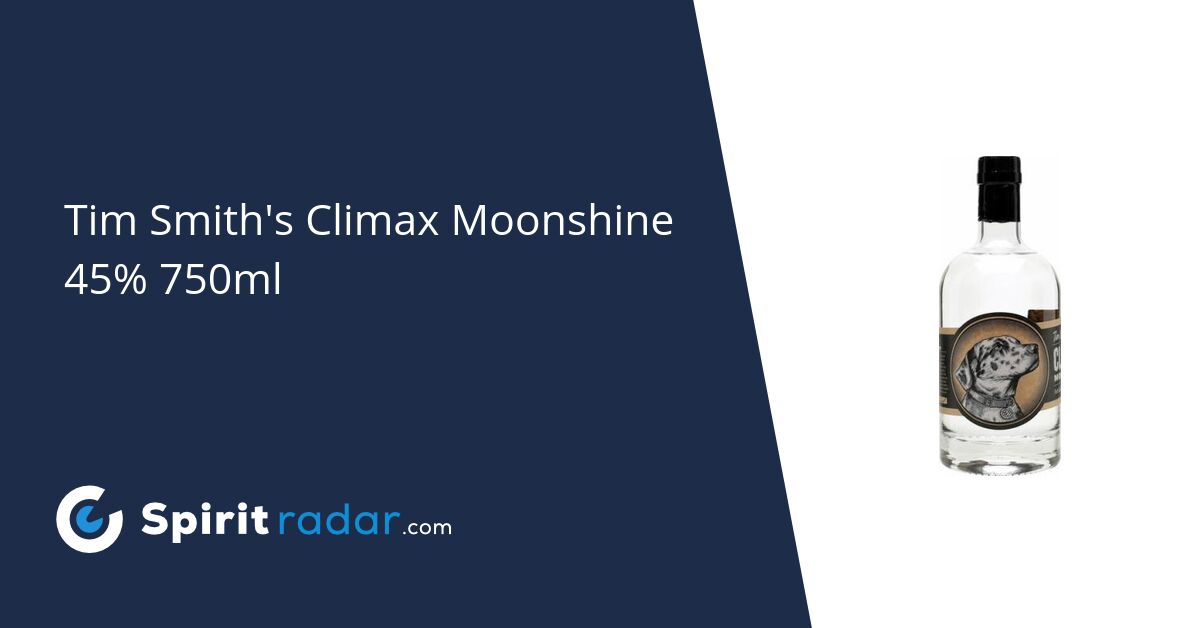 Tim Smith's Climax Moonshine 45% 750ml - Spirit Radar
