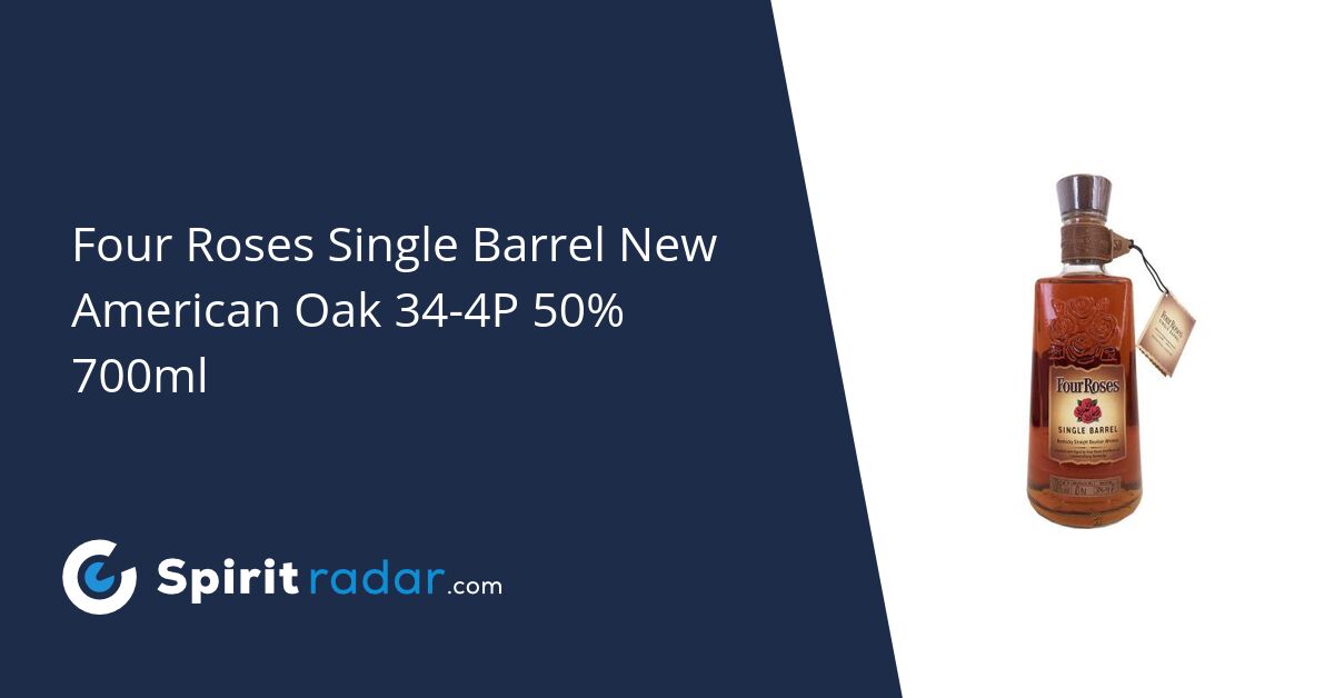 Four Roses Single Barrel New American Oak 34-4P 50% 700ml - Spirit Radar