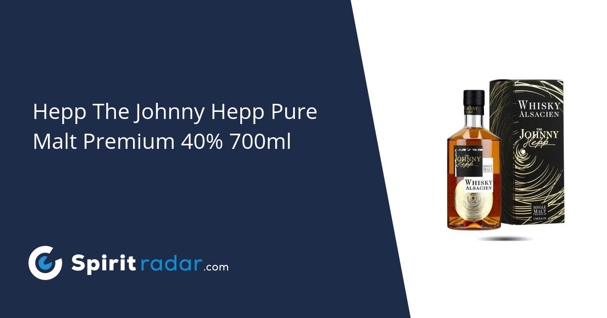 Hepp The Johnny Hepp Pure Malt Premium 40% 700ml - Spirit Radar