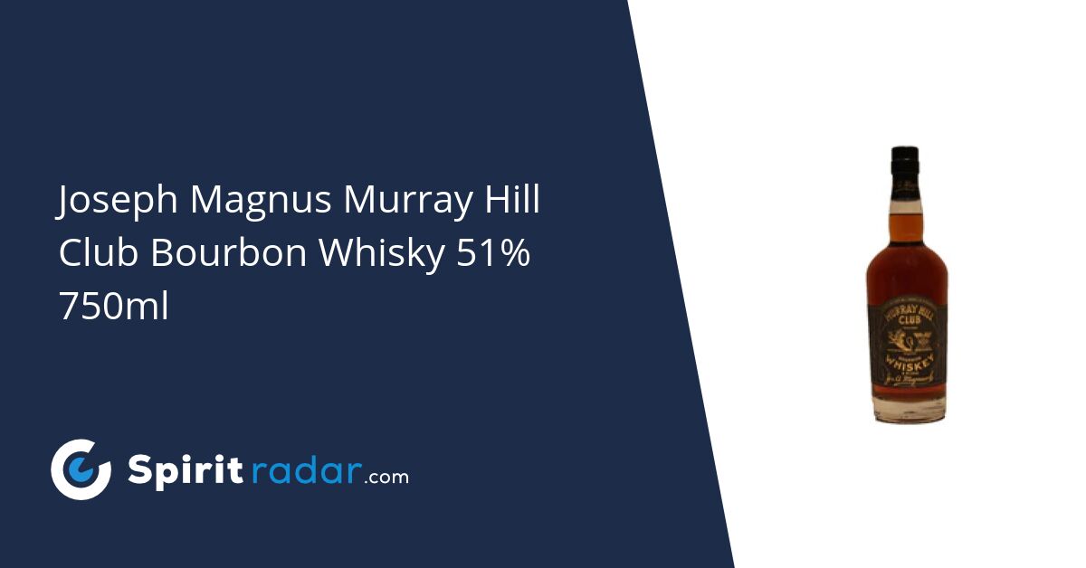 Joseph Magnus Murray Hill Club Bourbon Whisky 51% 750ml - Spirit Radar