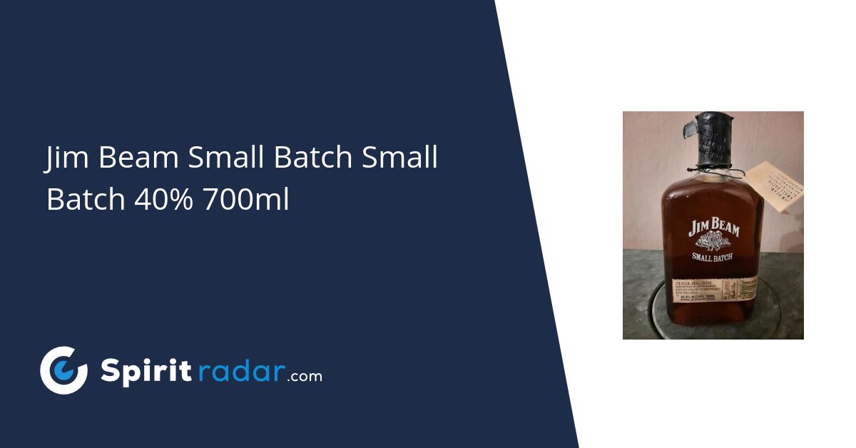 Jim Beam Small Batch Small Batch 40% 700ml - Spirit Radar