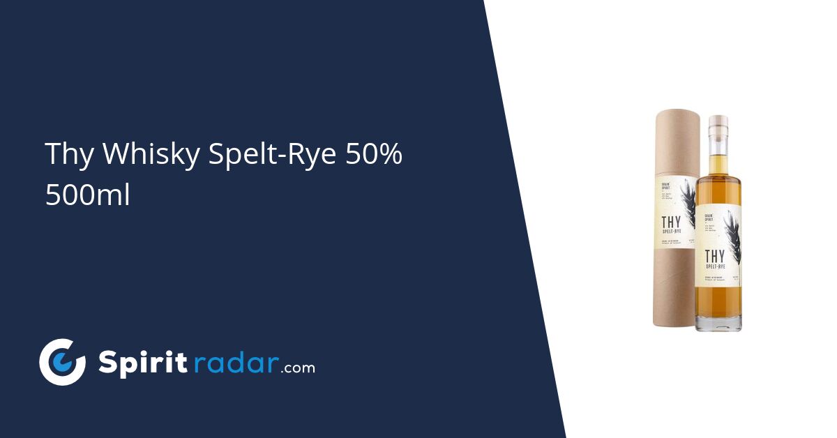 Thy Whisky Spelt-Rye Virgin American Oak 50% 500ml - Spirit Radar