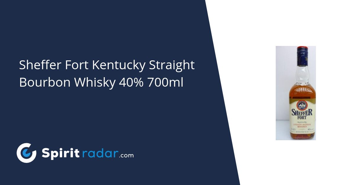 Sheffer Fort Kentucky Straight Bourbon Whisky Netto Marken-Discount AG ...