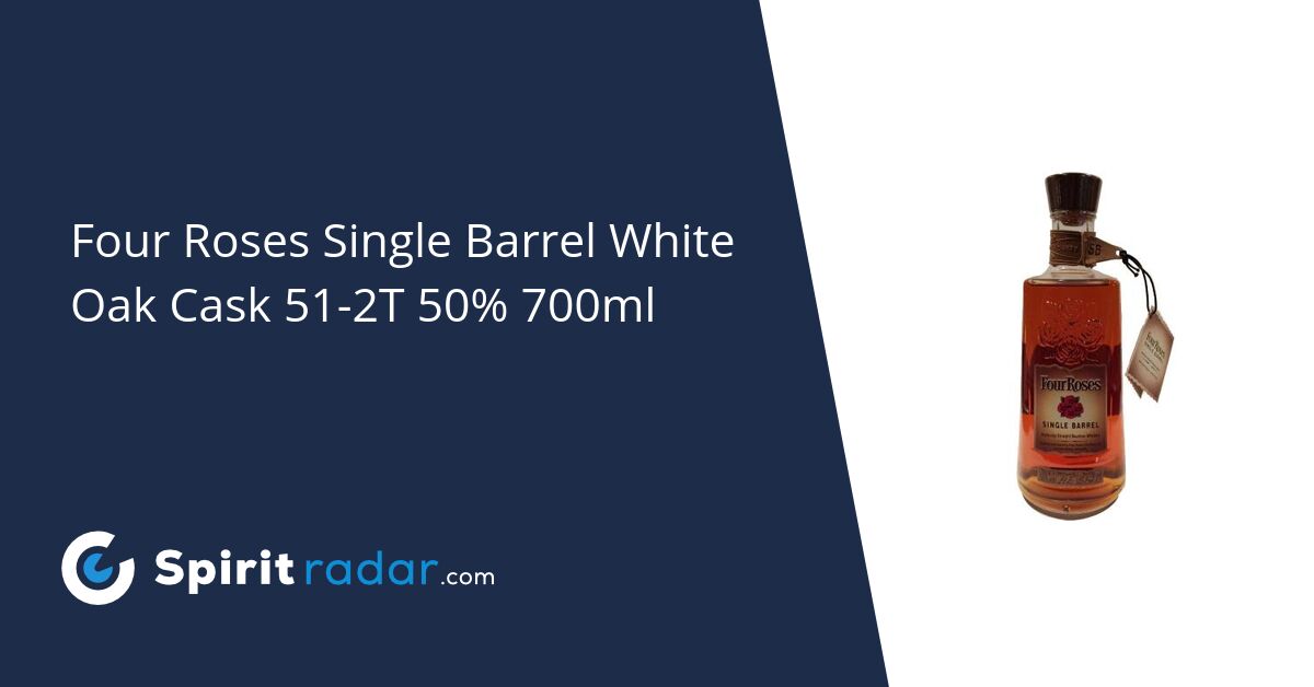 Four Roses Single Barrel White Oak Cask 51-2T 50% 700ml - Spirit Radar