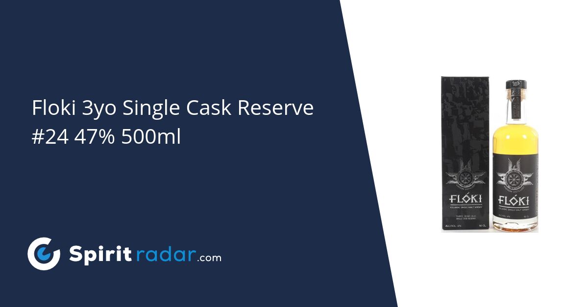 Floki 3yo Single Cask Reserve #24 47% 500ml - Spirit Radar
