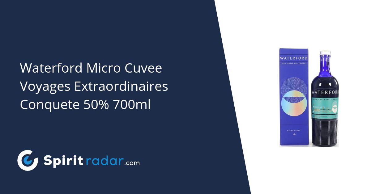 Waterford Micro Cuvee Voyages Extraordinaires Conquete 50% 700ml ...
