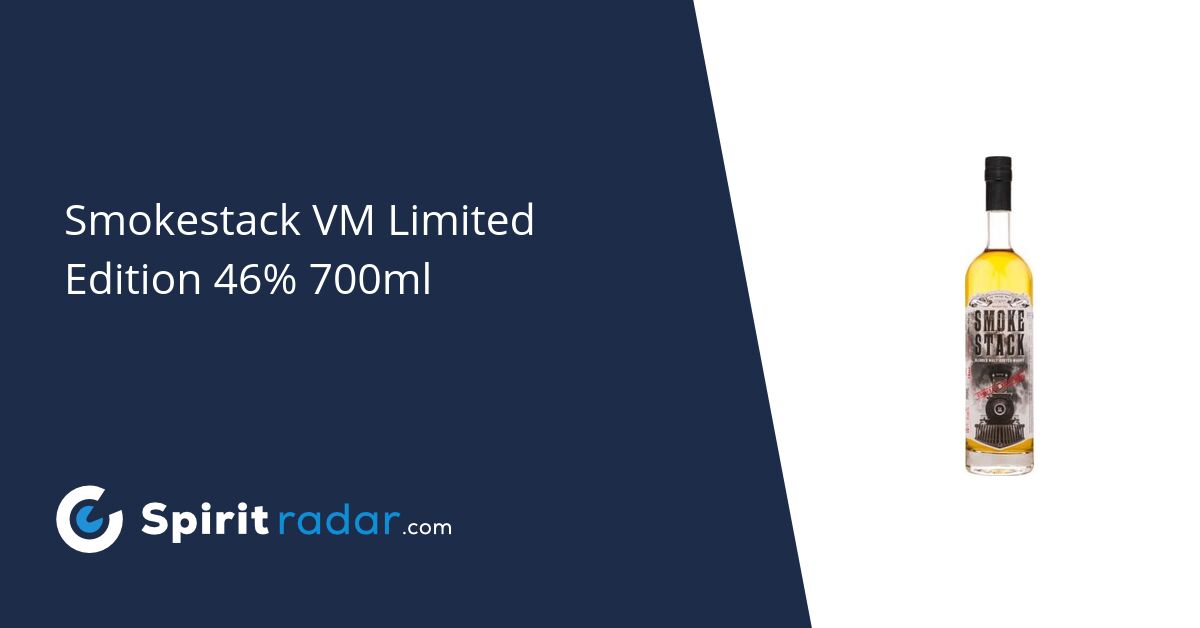 Smokestack VM Limited Edition American Oak 46% 700ml - Spirit Radar