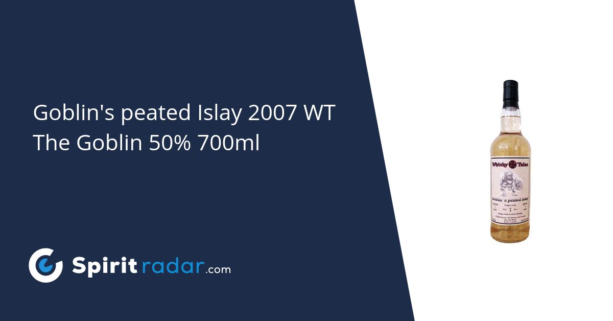 Goblin's peated Islay 2007 WT The Goblin 50% 700ml - Spirit Radar
