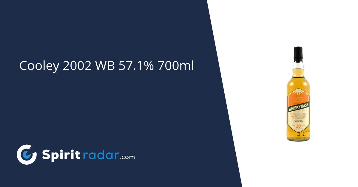 Cooley 2002 WB Barrel Members of Whiskybase 57.1% 700ml - Spirit Radar