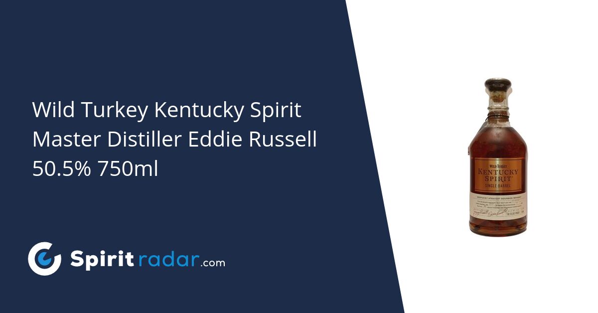 Wild Turkey Kentucky Spirit Master Distiller Eddie Russell 50.5% 750ml ...