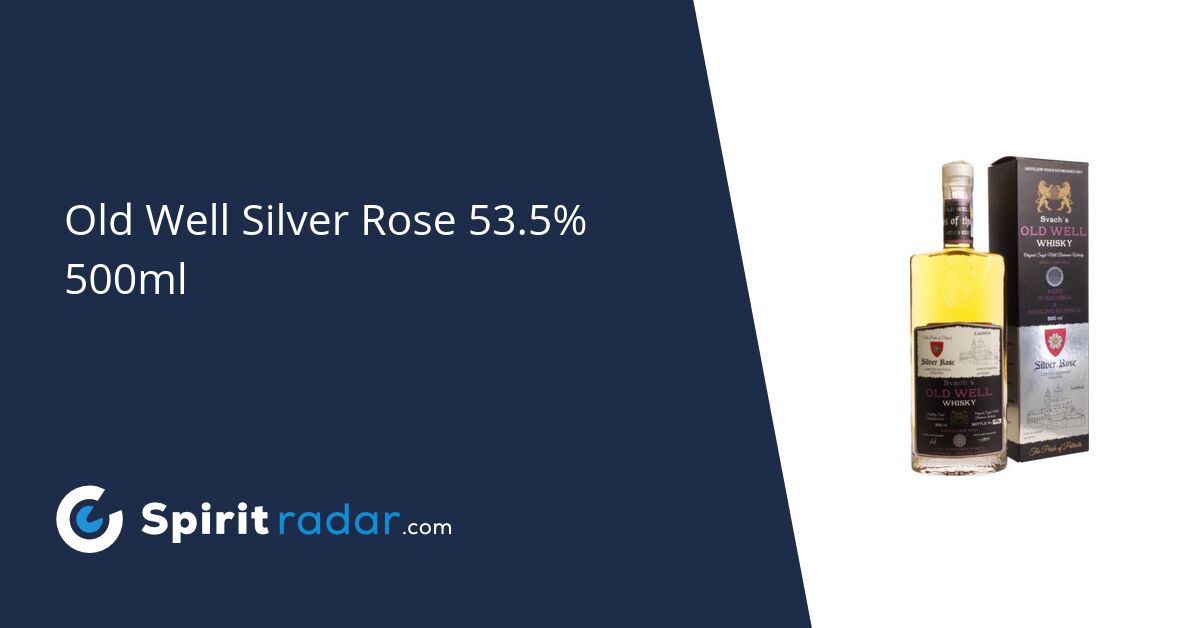 Old Well Silver Rose 53.5% 500ml - Spirit Radar
