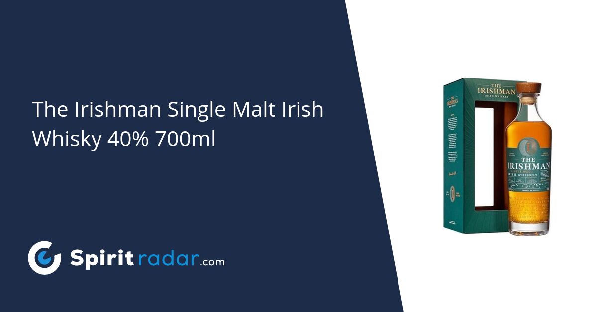 The Irishman Single Malt Irish Whisky Bourbon & Oloroso Sherry Walsh ...