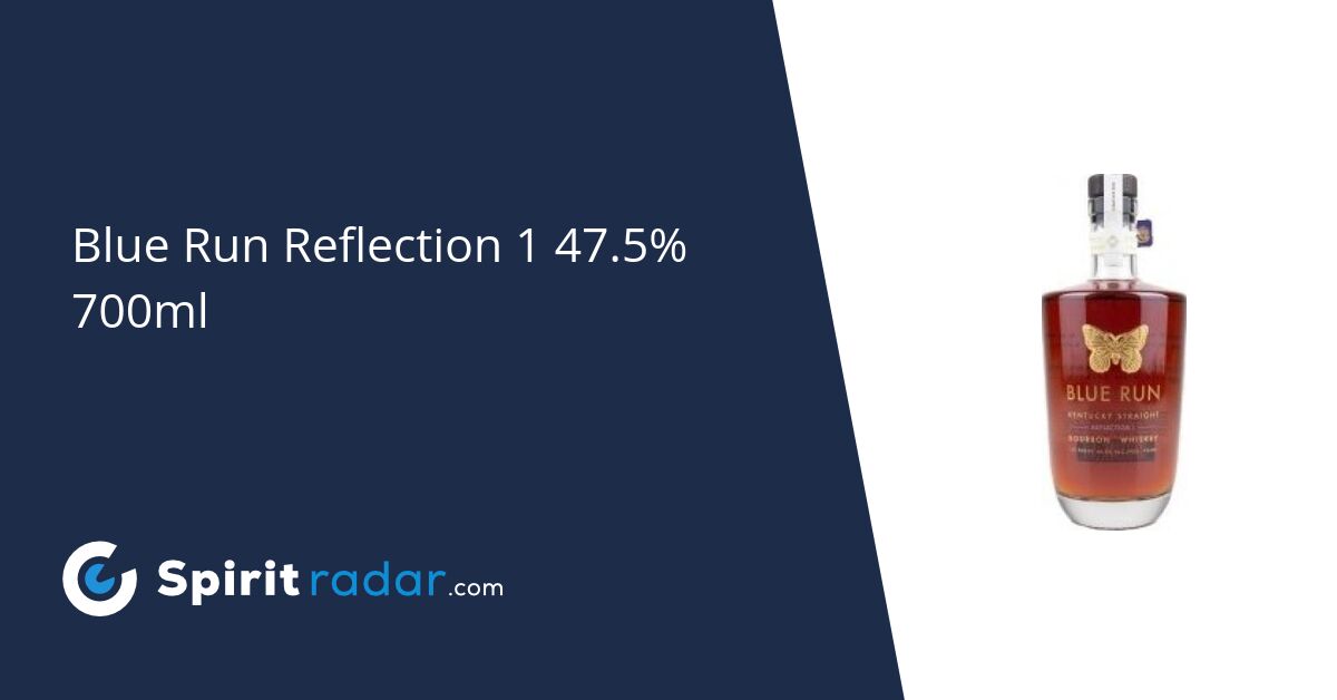 Blue Run Reflection 1 American oak 47.5% 700ml - Spirit Radar