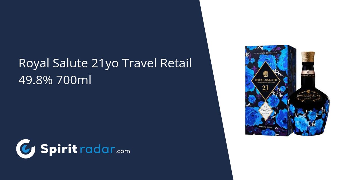 Royal Salute 21yo Travel Retail 49.8% 700ml - Spirit Radar