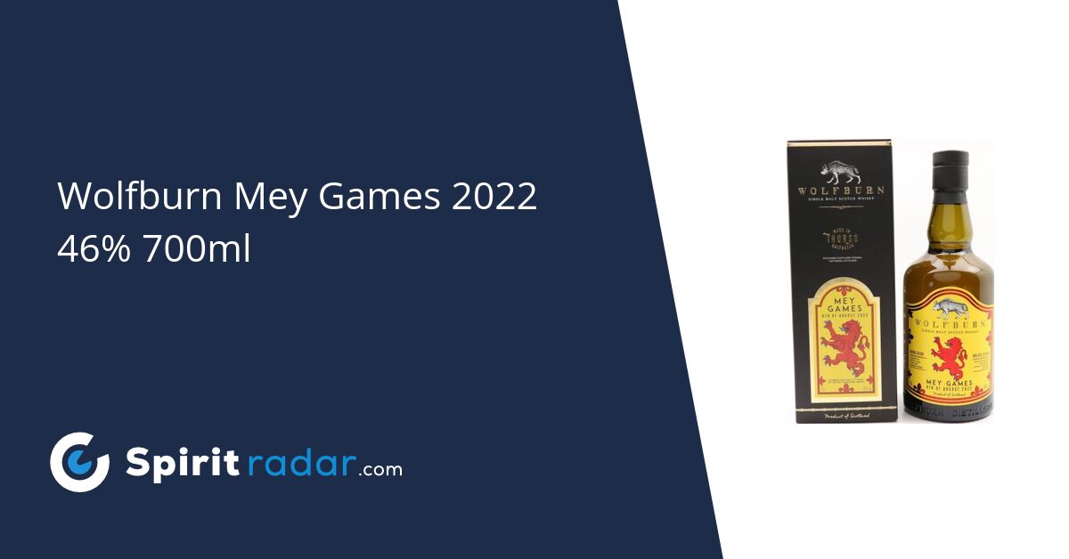Wolfburn Mey Games 2022 46% 700ml - Spirit Radar
