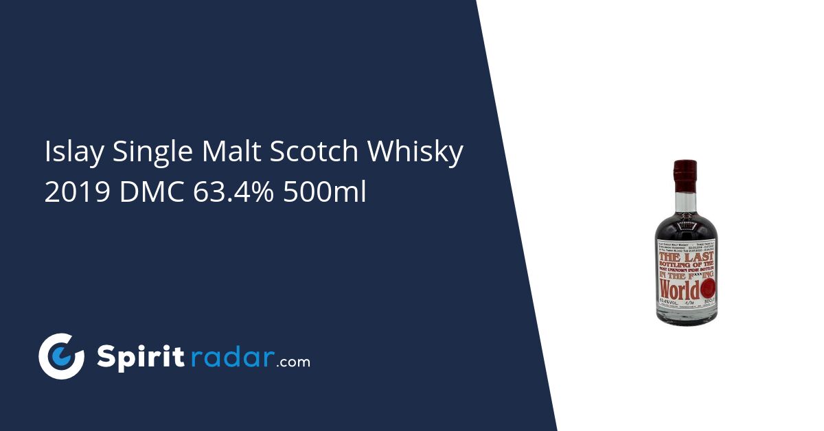 Islay Single Malt Scotch Whisky 2019 DMC 63.4% 500ml - Spirit Radar