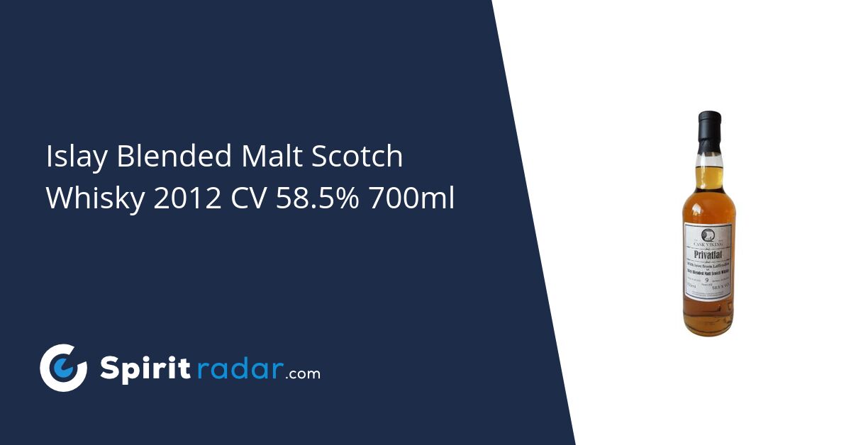 Islay Blended Malt Scotch Whisky 2012 CV 58.5% 700ml - Spirit Radar