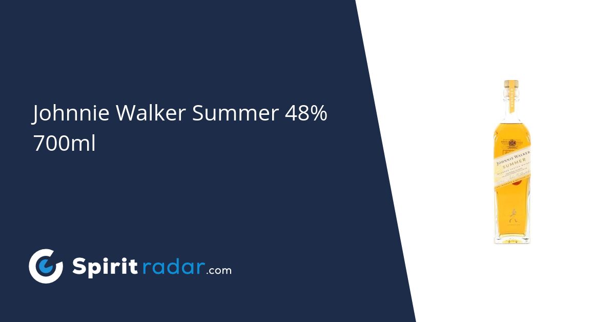 Johnnie Walker Summer 48% 700ml - Spirit Radar